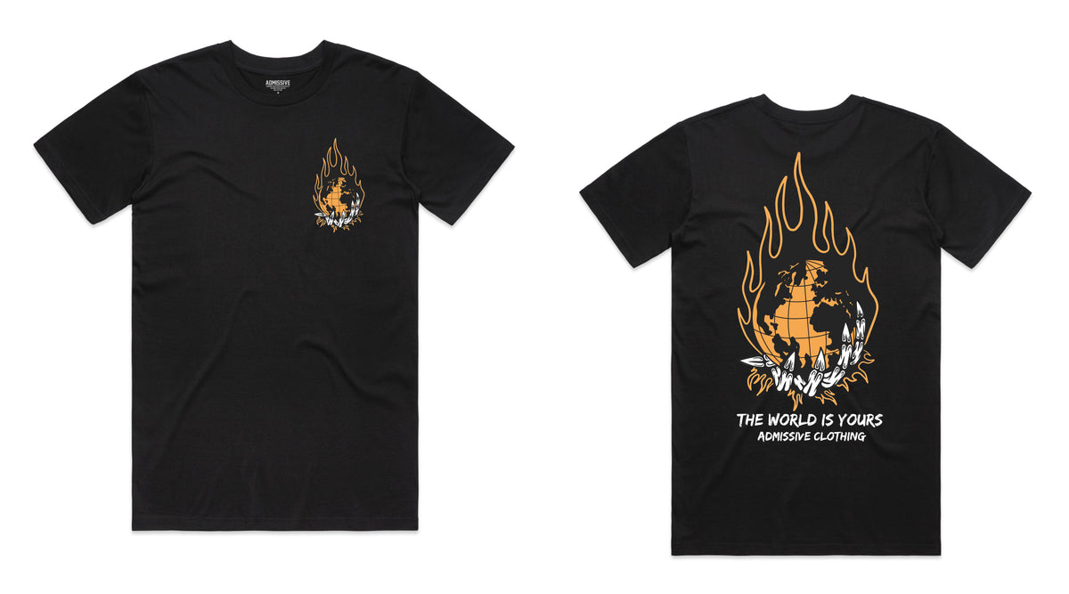 The World Is Yours T-shirt – Admissive Co.